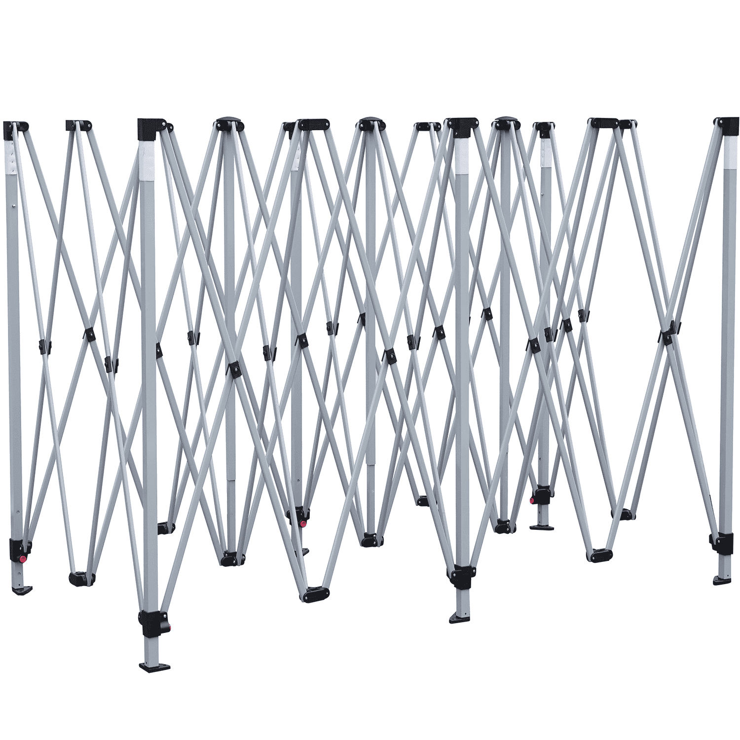 Outdoor Basic 10x20 Canopy Tent Frame Replacement, 3 Height Adjustable ...