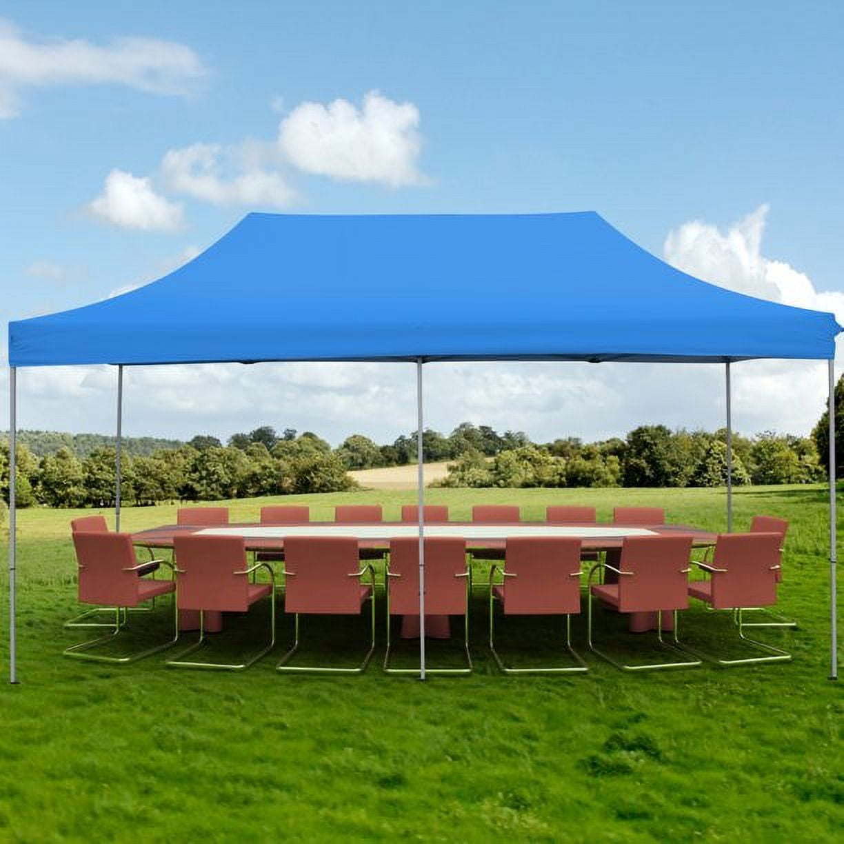 Outdoor Basic 10' x 20' Pop up Instant Canopies Tent with Wheeled ...