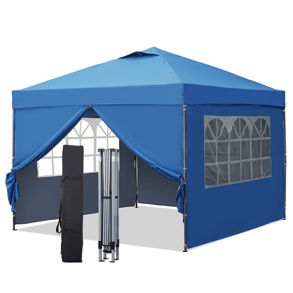 Outdoor Basic 10'x 10'Pop up Canopy Tent,Instant Canopies,Shade Tents ...