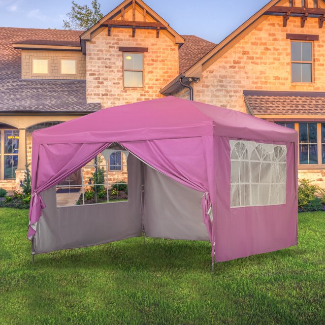 Outdoor Basic 10x10 Ft Outdoor Pop Up Canopy Tent Instant Shelter Pop ... Outdoor Basic 10x10 Ft Outdoor Pop Up Canopy Tent Instant Shelter Pop ...