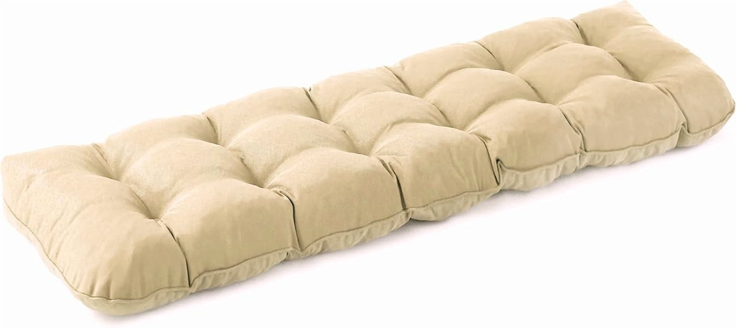 Outdoor Bench Cushion, 59x18x5 Inch, Waterproof Bench Cushion for ...