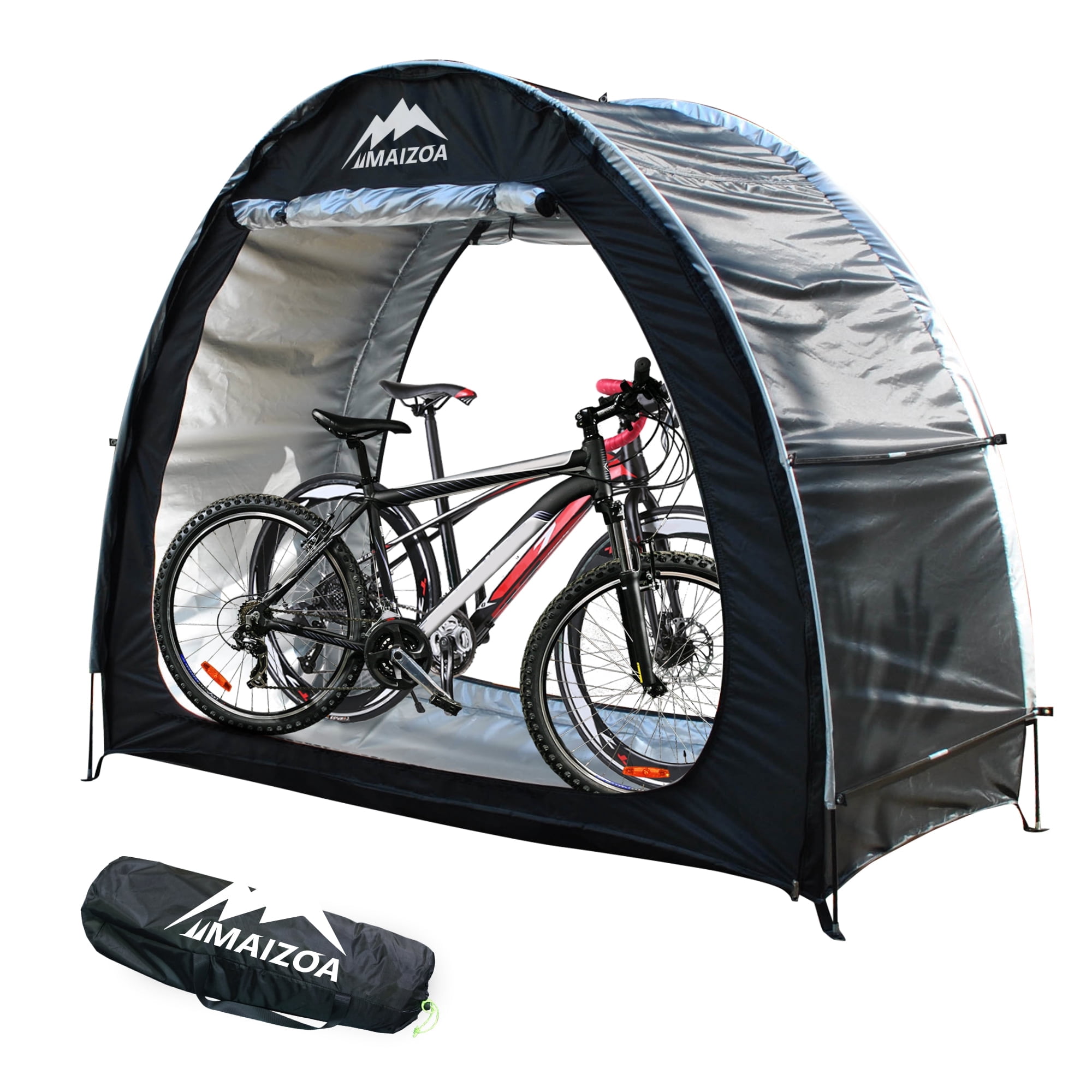 Heavy-Duty Outdoor Portable Shelter, 210D Oxford Waterproof Bike Cover ...