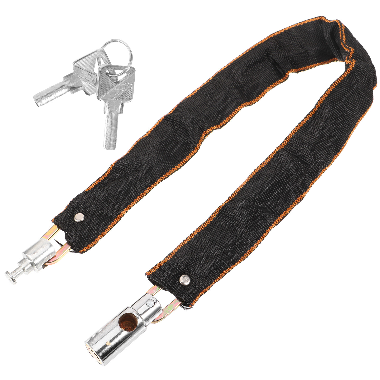 Outdoor Bike Lock with Keys Professional Bike Lock Cycling Chain Lock ...