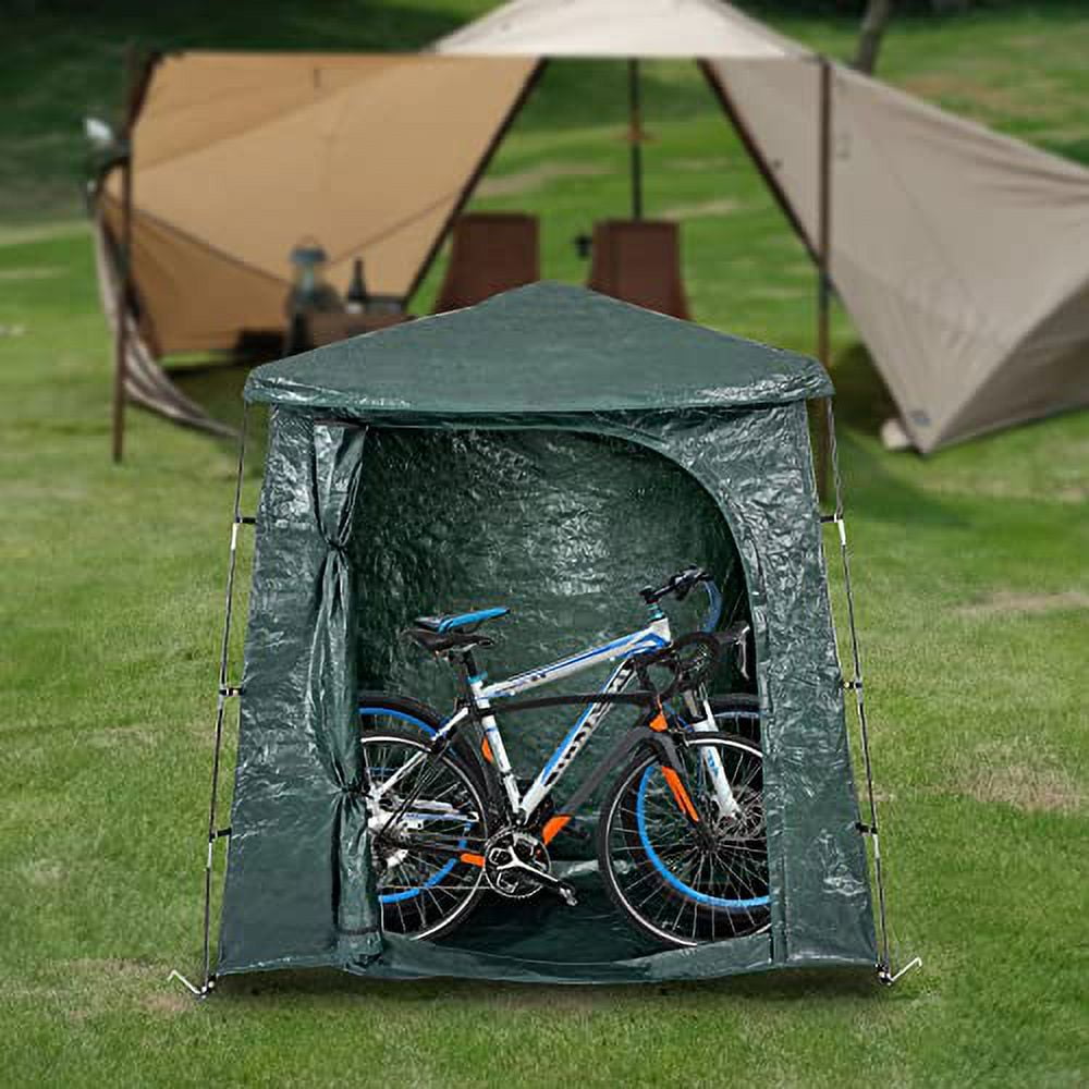 Outdoor Bike Storage Shed Storage Tent Waterproof Garden Backyard ...