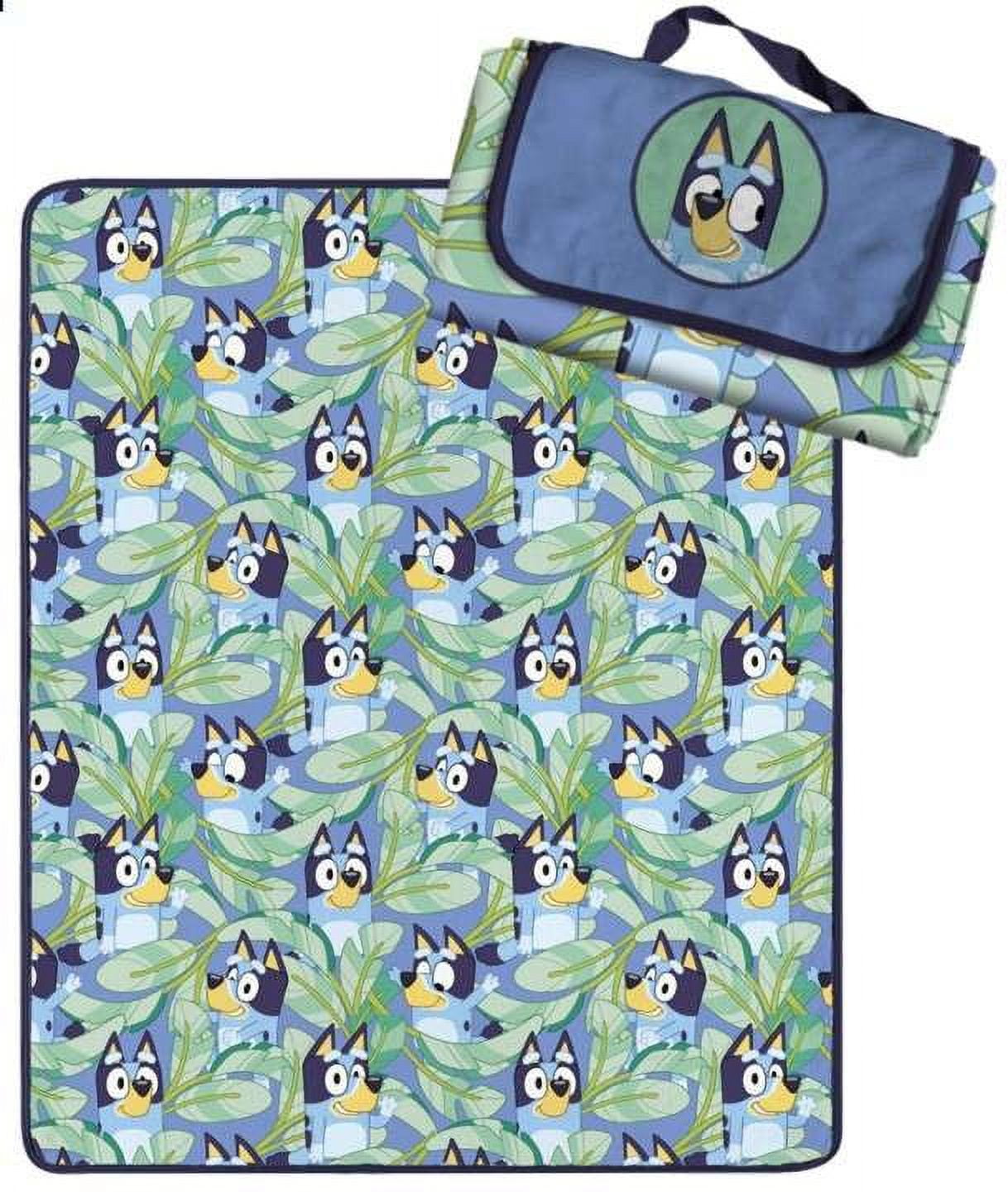 SoftPlushLicensed Outdoor Blanket - 50 x 60 Bluey - Walmart.com