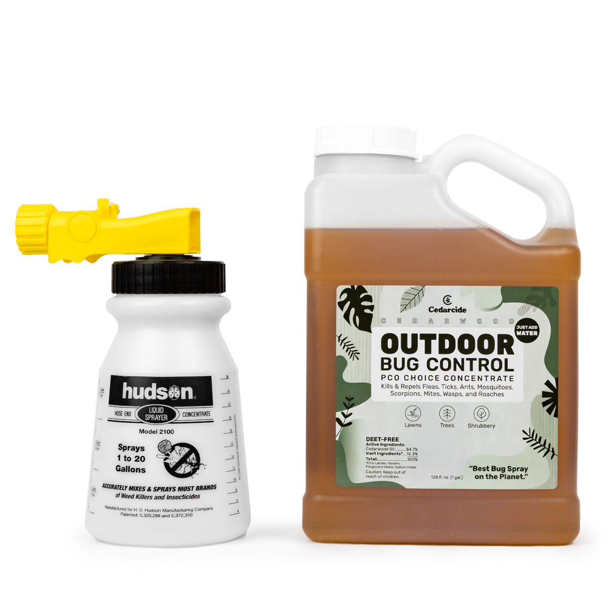 PCO Choice All-Natural Cedar Pest Control Concentrate - 1 Gallon ...