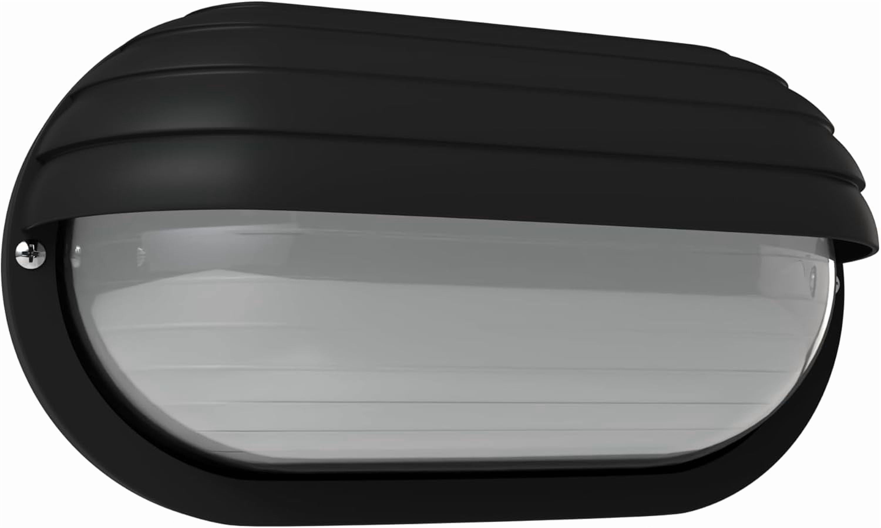 Outdoor Bulkhead Light Fixture, 9.5W 4000K Oval Wall Mount Nautical ...