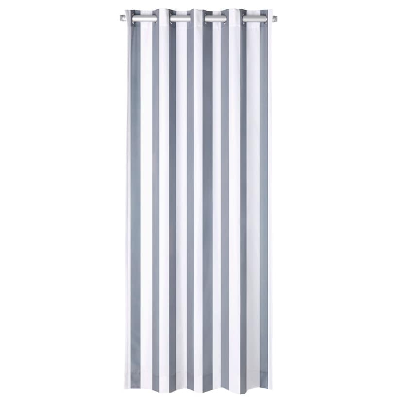 Outdoor Cabana Stripe Window Panels with Grommets - 96" - Walmart.com