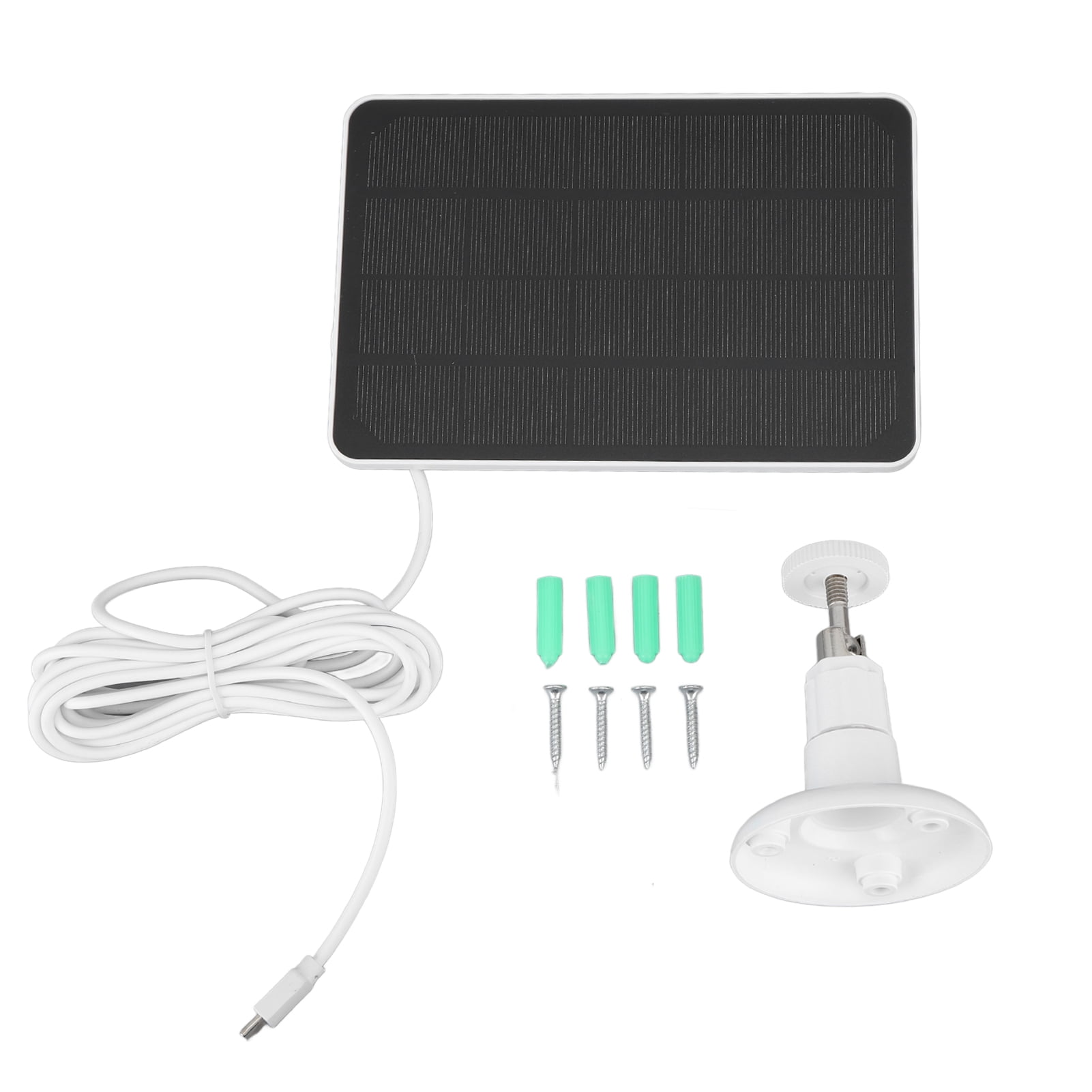 Outdoor Camera Solar Panel, 4W Wireless Camera Solar Panel Easy ...