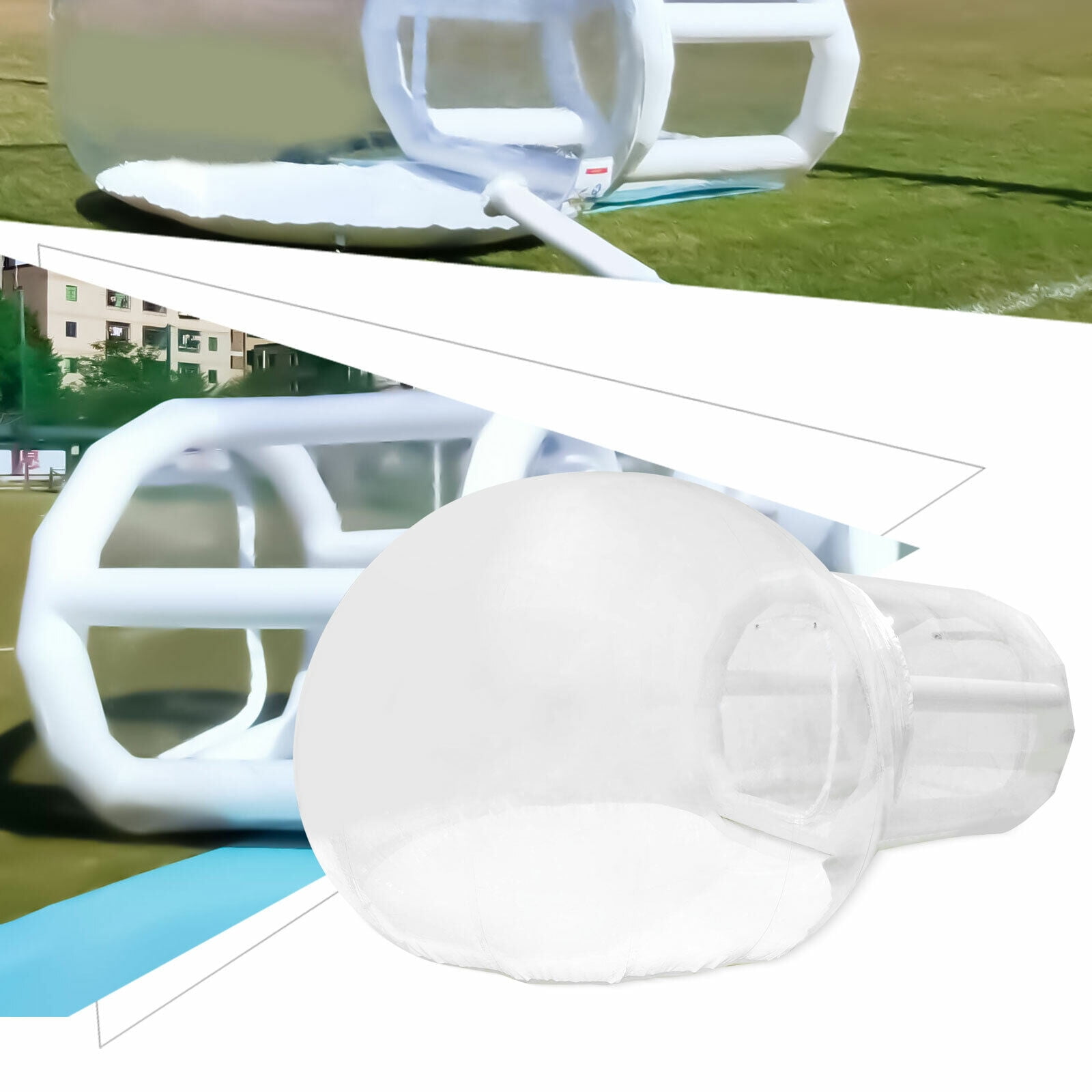 Outdoor Camper Inflatable Bubble House 3M Outdoor PVC Bubble Tent W ...