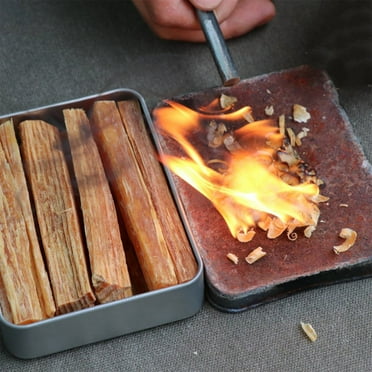 Permanent Match Bottle Opener Metal Keychain, Reusable Survival Fire ...