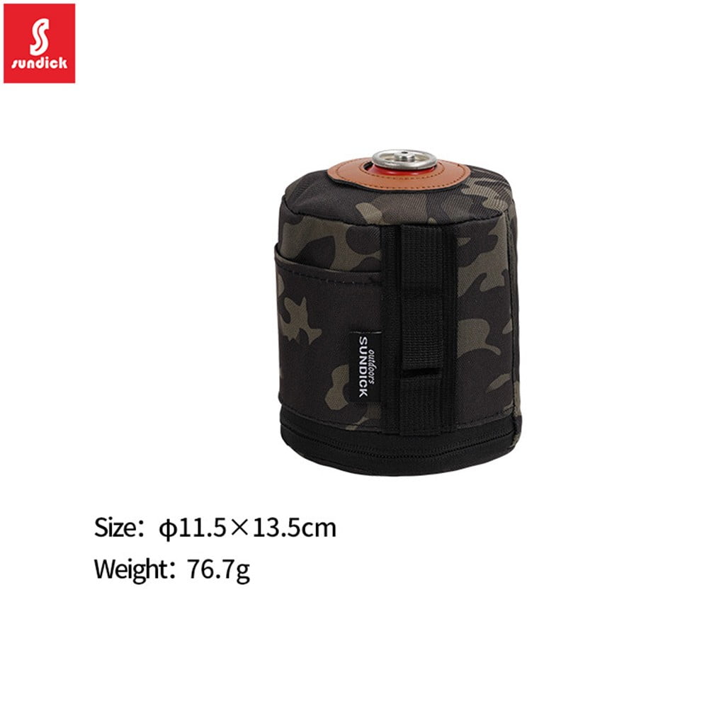 Outdoor Camping Fuel Canister Flat Gas Cylinder Tank Protector Cover ...