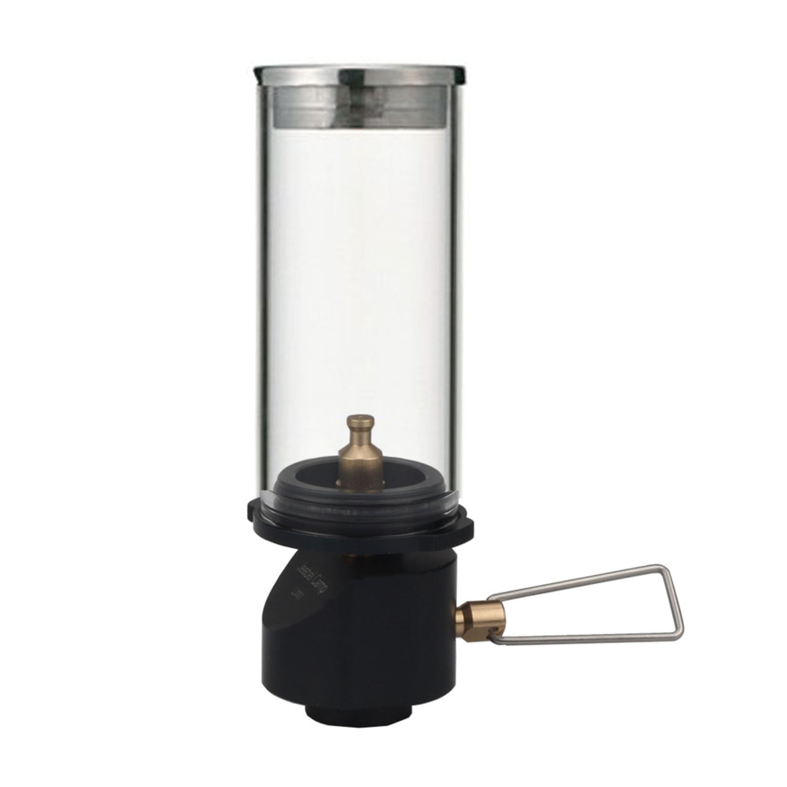 Outdoor Camping Gas Light Dreamlike Candle Lamp Glass Cover Butane Gas ...