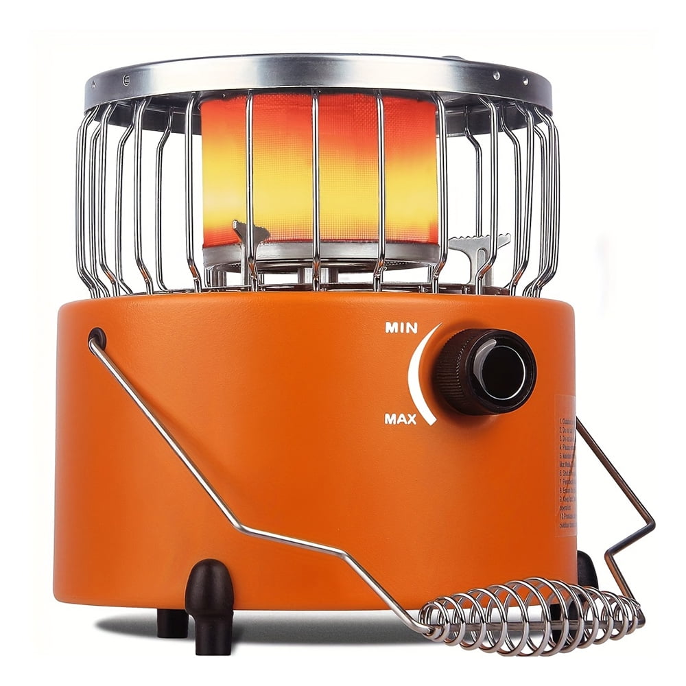 Outdoor Camping Gas Stove Camp Heater 2 in 1 Propane Heater & Stove Pro ...