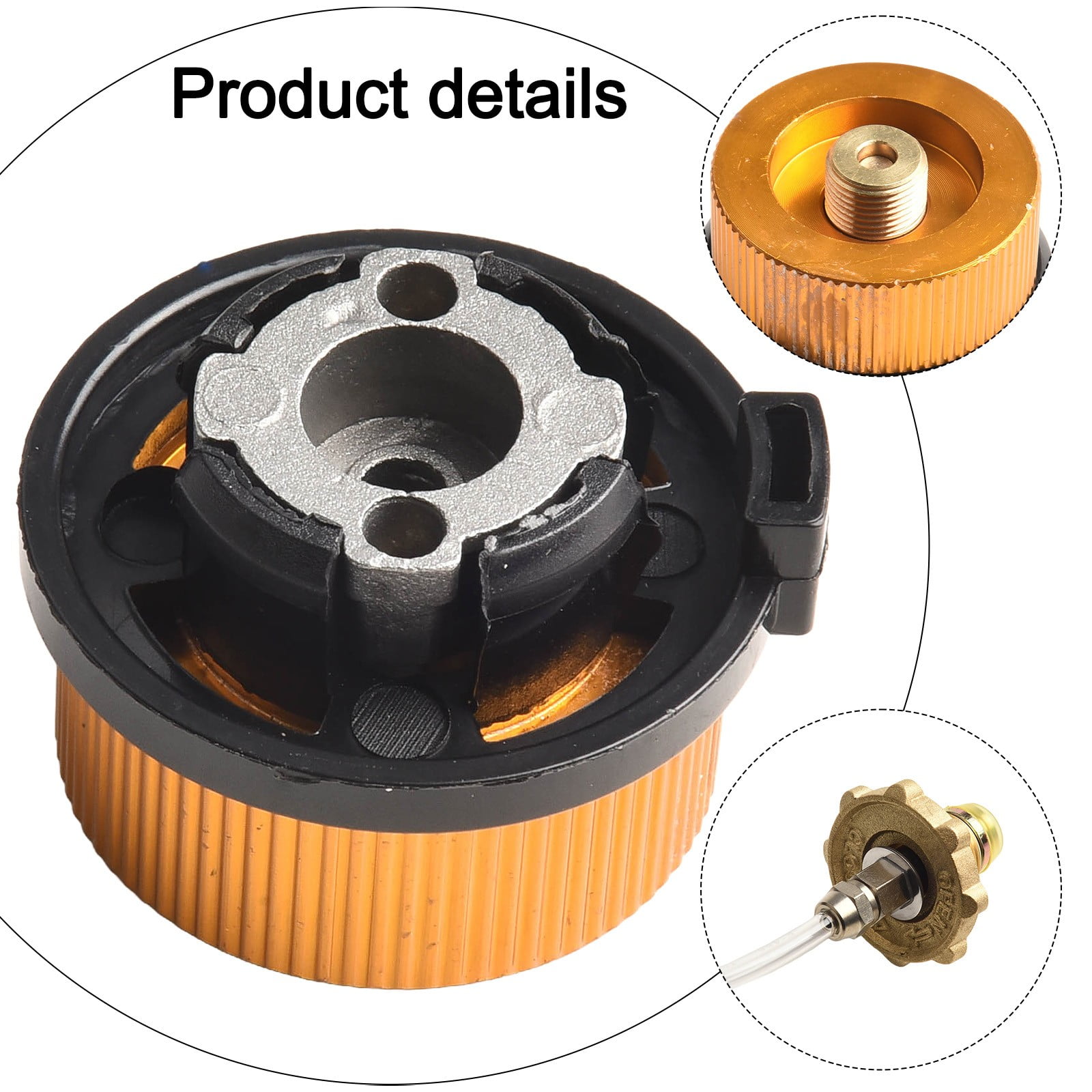 Outdoor Camping Gas Stove Connector Gas Tank Refilling Connector ...