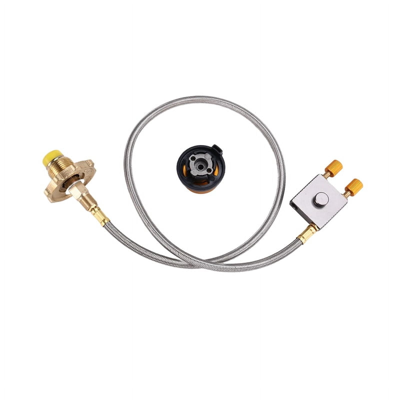 Outdoor Camping Gas Stove Propane Refill Adapter Gas Tank Filling Valve ...