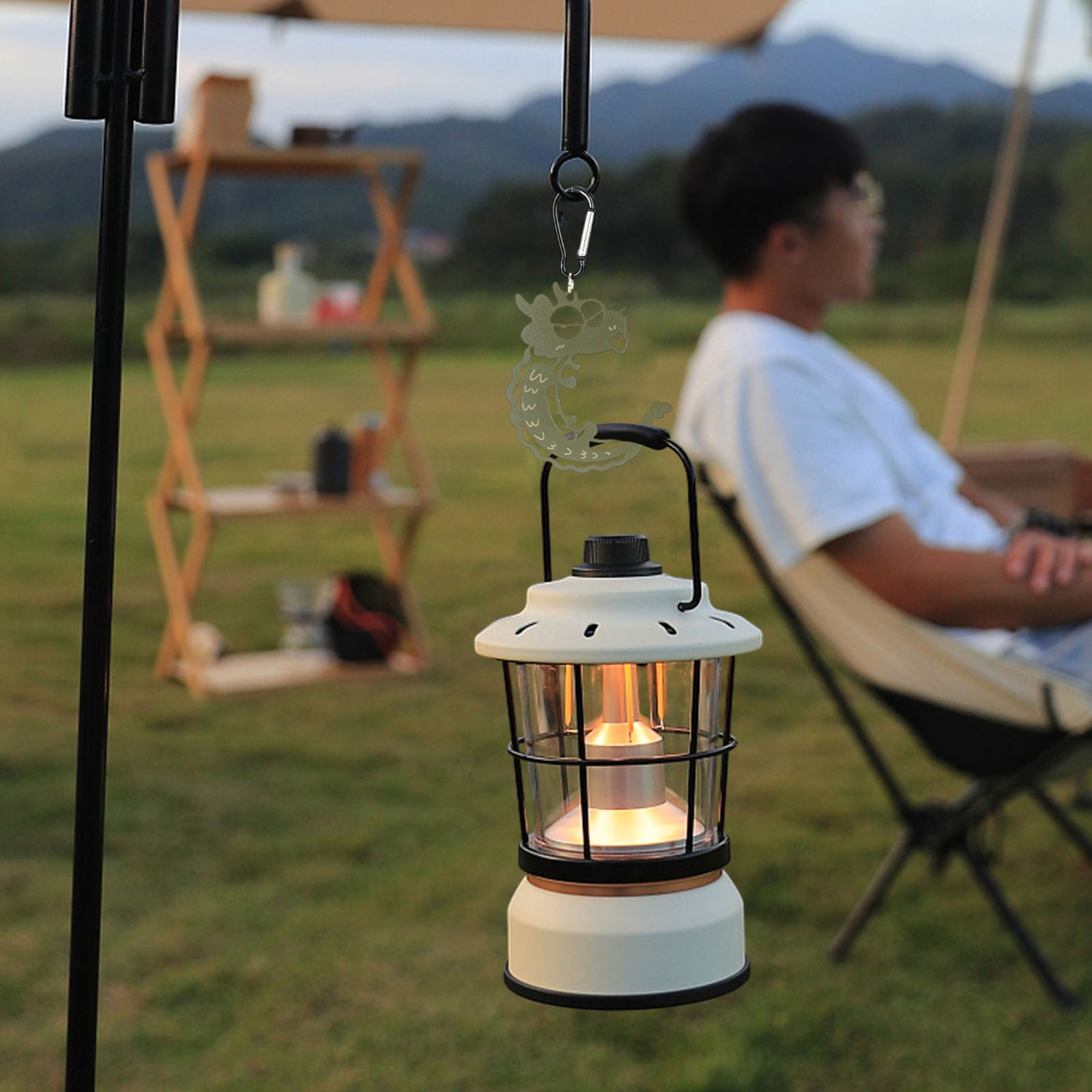 Outdoor Camping Iron Dragons Hook Portable Originality Metal Mosquito ...