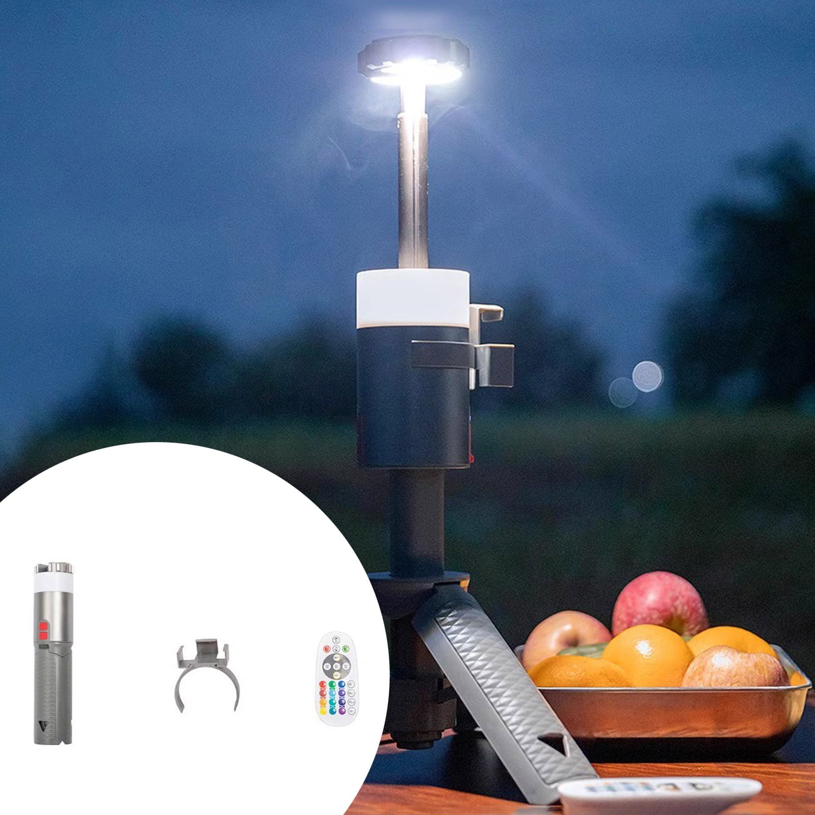 Outdoor Camping Light Telescopic Light Flashlight Super Brigh ...