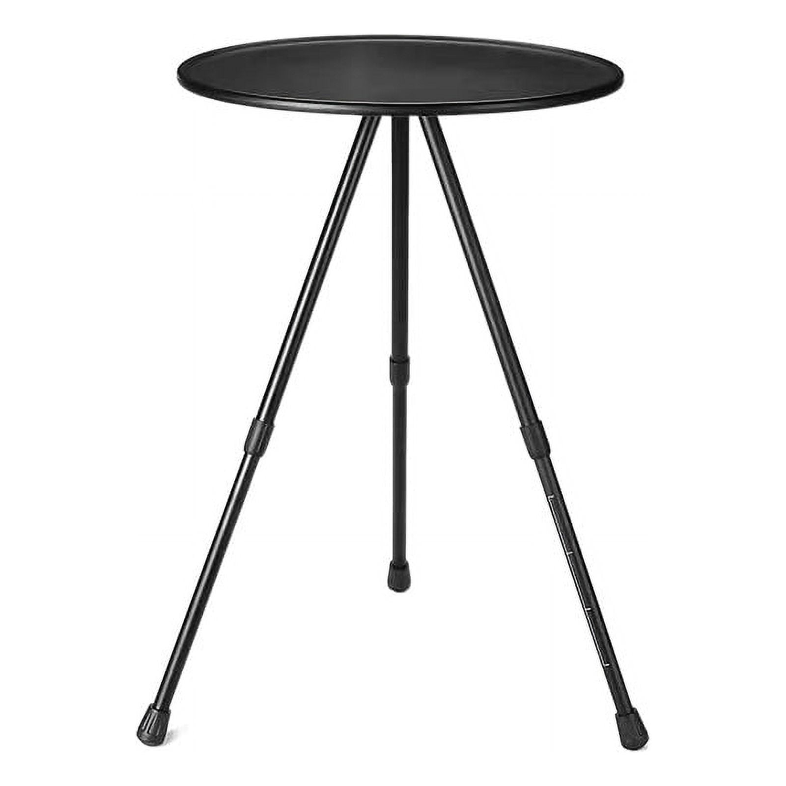 Outdoor Camping Portable Small Round Table Folding Aluminum Alloy Table ...