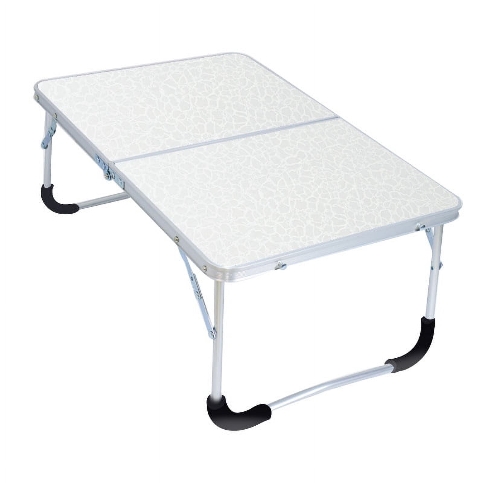 Outdoor Camping Small Table Portable Folding Laptop Table Portable Bed ...
