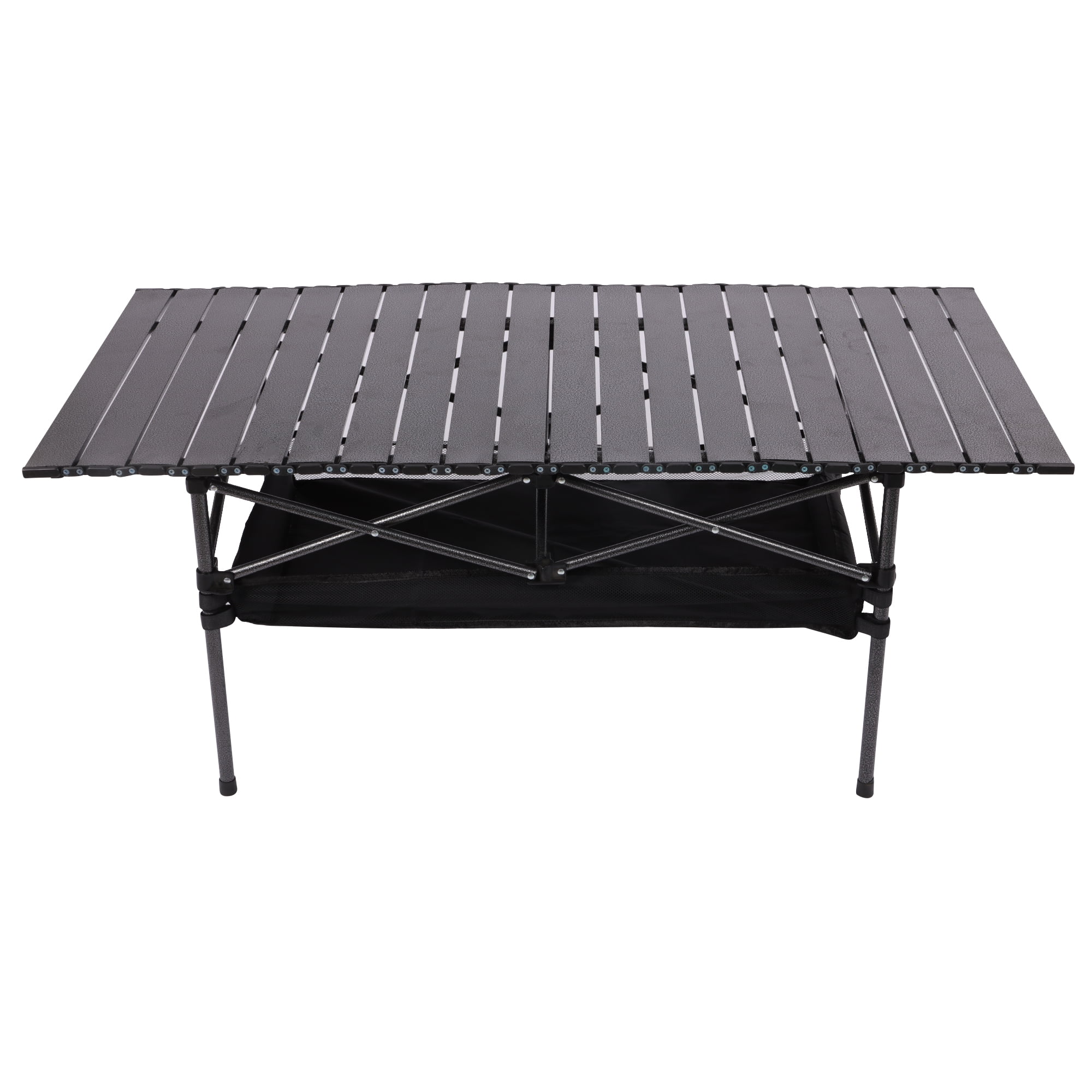 Outdoor Camping Table, Lightweight Camp Table with Storage Organizer ...
