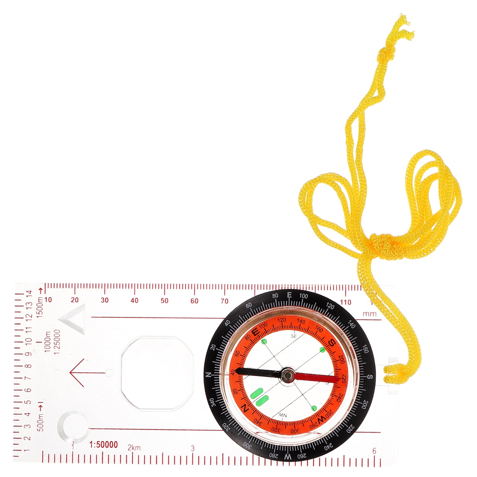 Outdoor Camping Tool Dc45-5c Multifunctional Map Ruler Compass ...