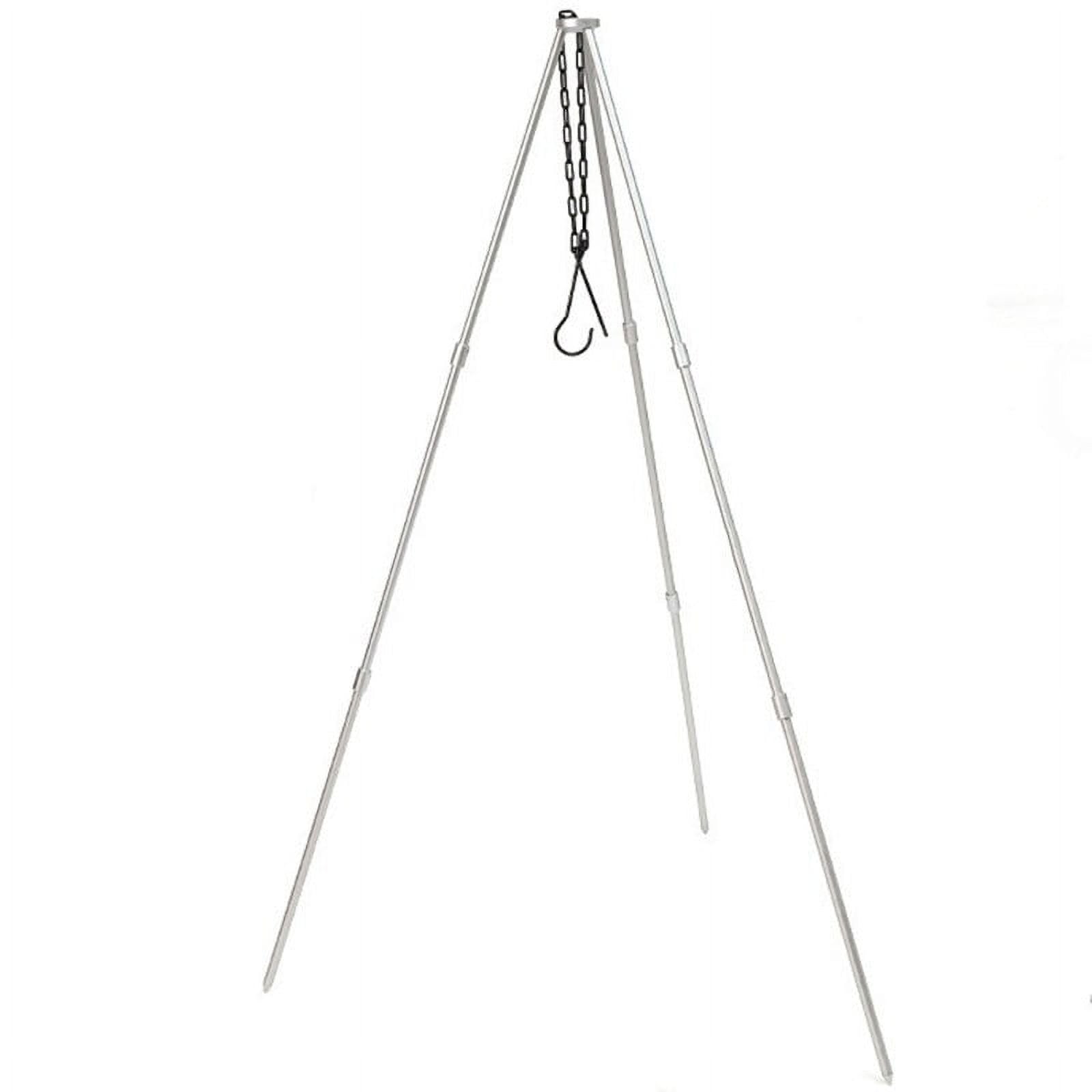 Outdoor Camping Tripod Hanging Rack Picnic Barbecue Bracket Black ...