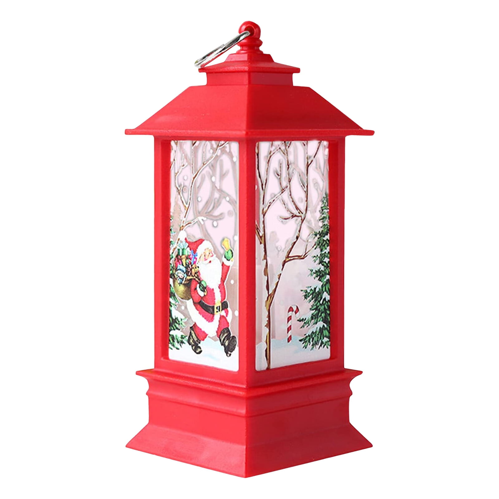 Outdoor Candle Lantern Decoration LED Light Christmas Candle Christmas ...