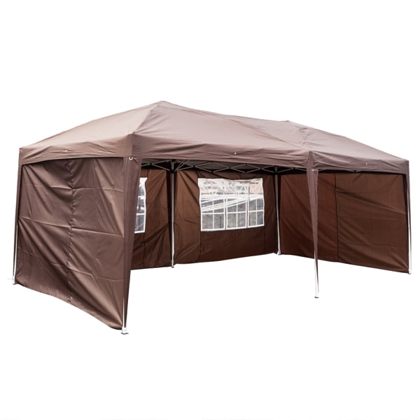 Outdoor Canopy 10*20ft Canopy Tent with 4 Sidewalls, Waterproof Canopy ...