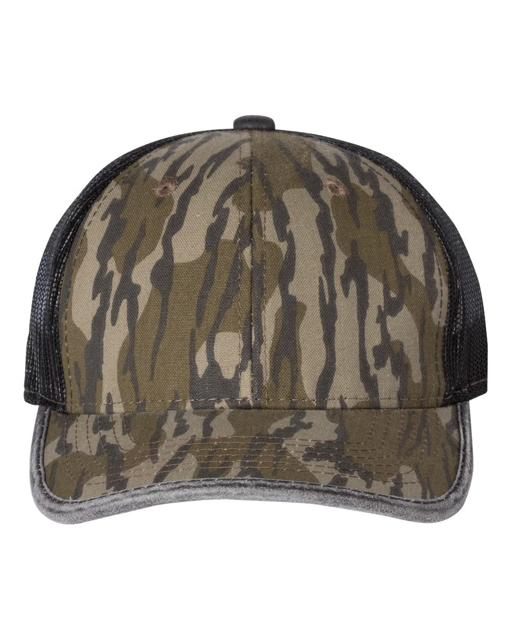 Outdoor Cap 00885792704745 Mesh Back Camo Cap, Mo Bottom Land & Black ...