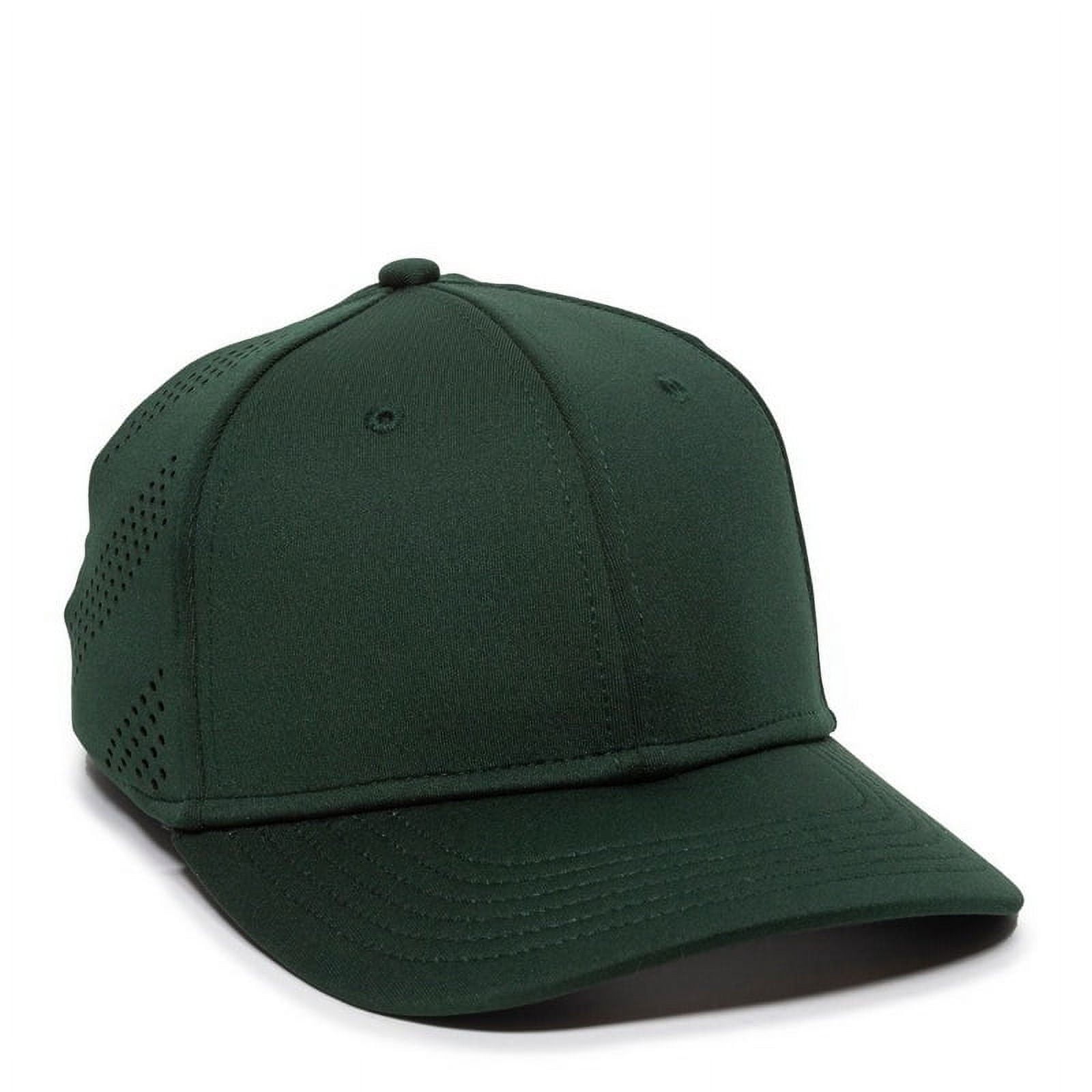OC Sports AIR25 Flexible Fitting Cap - Dark Green - Walmart.com