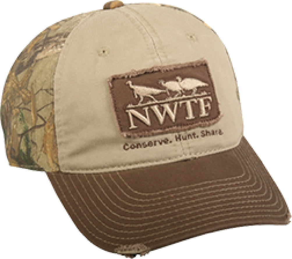 Outdoor Cap Company Nwtf Logo Distressed Hat Realtree Xtra - Walmart.com