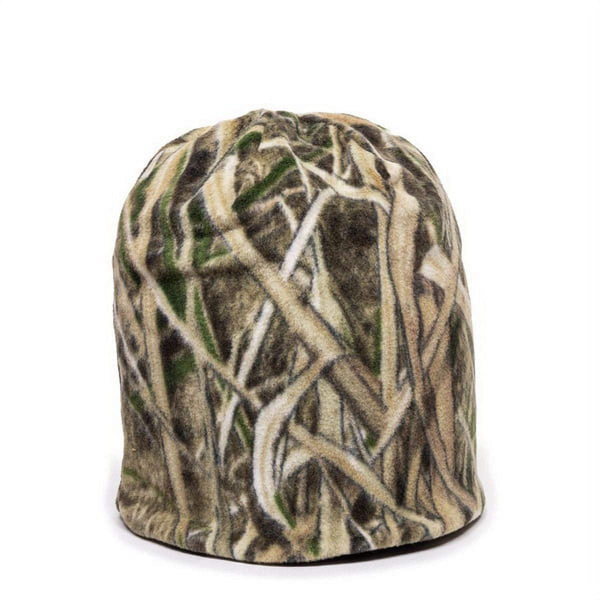 Outdoor Cap FCB-150 Reversible Fleece Beanie-Mossy Oak Shadow Grass ...
