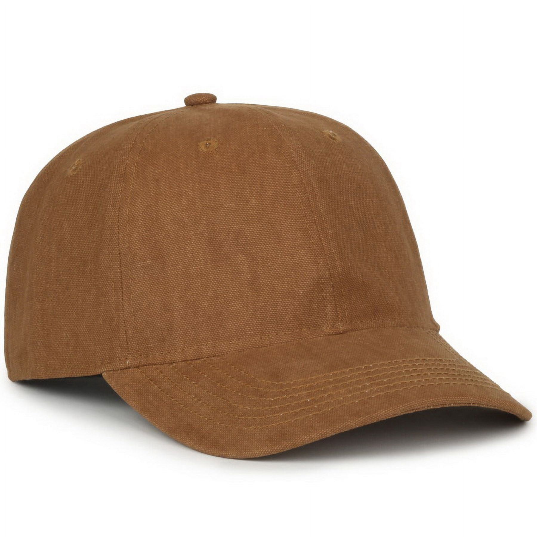 Outdoor Cap FFA-111SB Cotton Canvas Cap, Blue Ffa& Label-Canyon Brown ...