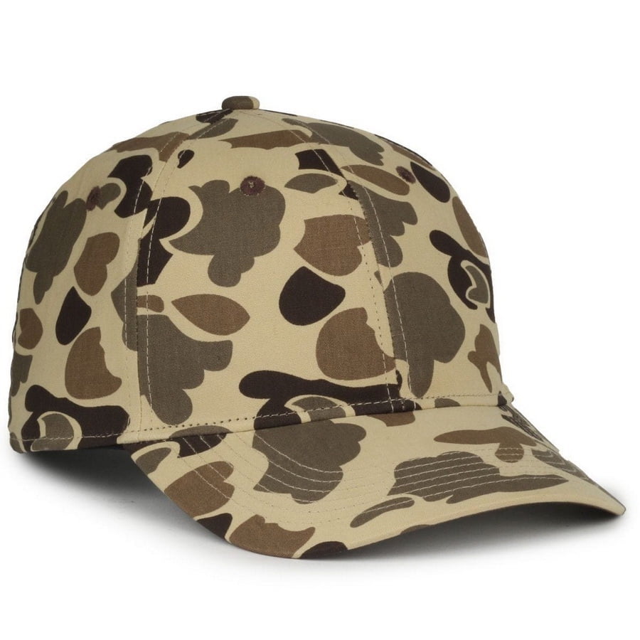 Outdoor Cap GC-100 Solid Back And Canvas Camo-Vintage Waterfowl ...