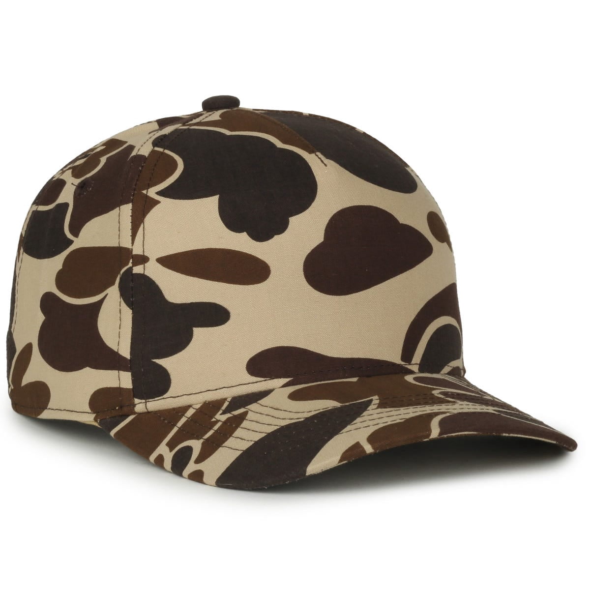 Outdoor Cap GC101 5-Panel Generic Camo Solid Back Cap-Vintage-Waterfowl ...
