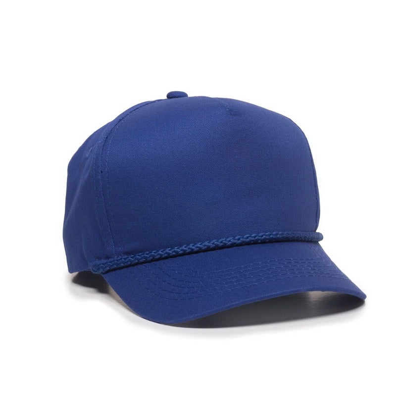 Outdoor Cap GL-555 High Profile Twill with Cord-Royal - Walmart.com
