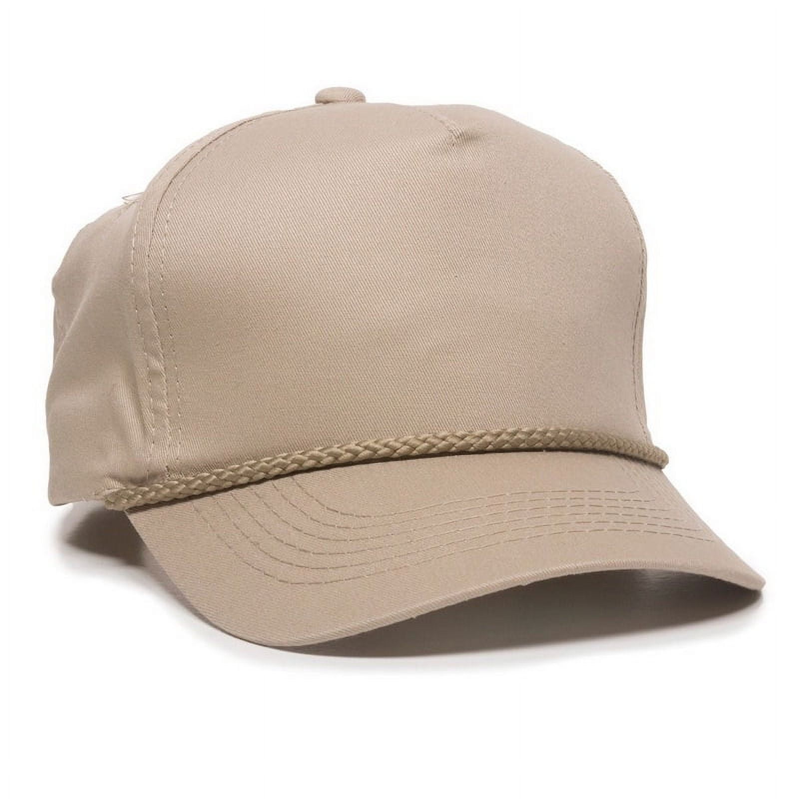 Outdoor Cap GL-555 High Profile Twill with Cord-TAN - Walmart.com