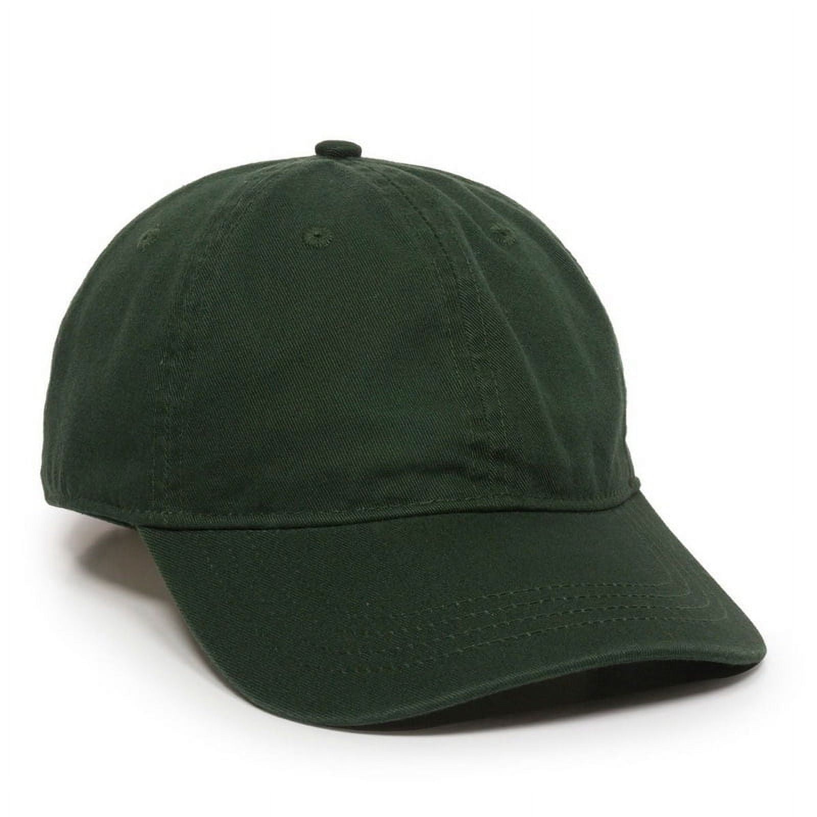 Outdoor Cap GWT-111 Unstructured Garment Washed Twill-Dark Green-Adult ...