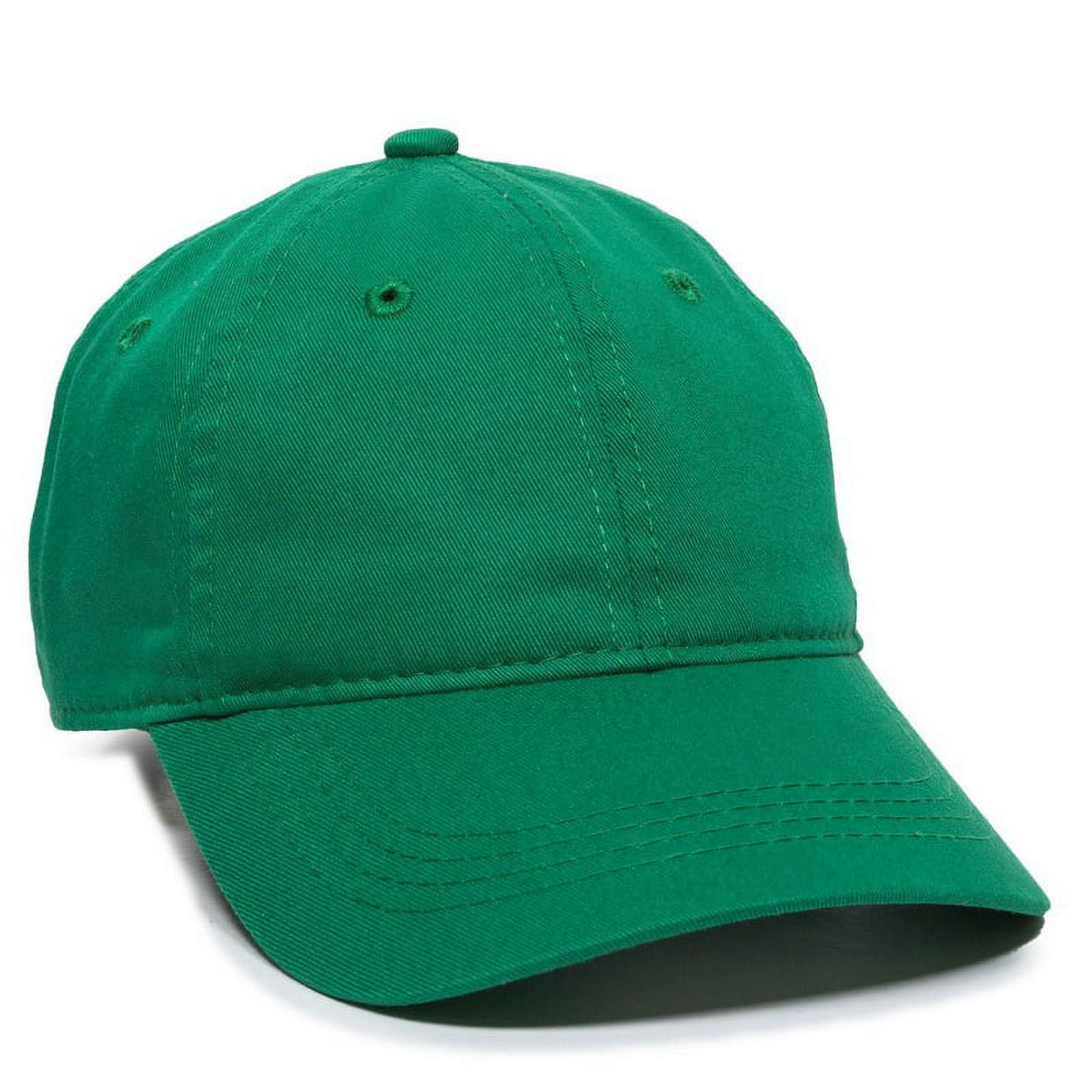 Outdoor Cap GWT-111 Unstructured Garment Washed Twill-Kelly Green-Adult ...