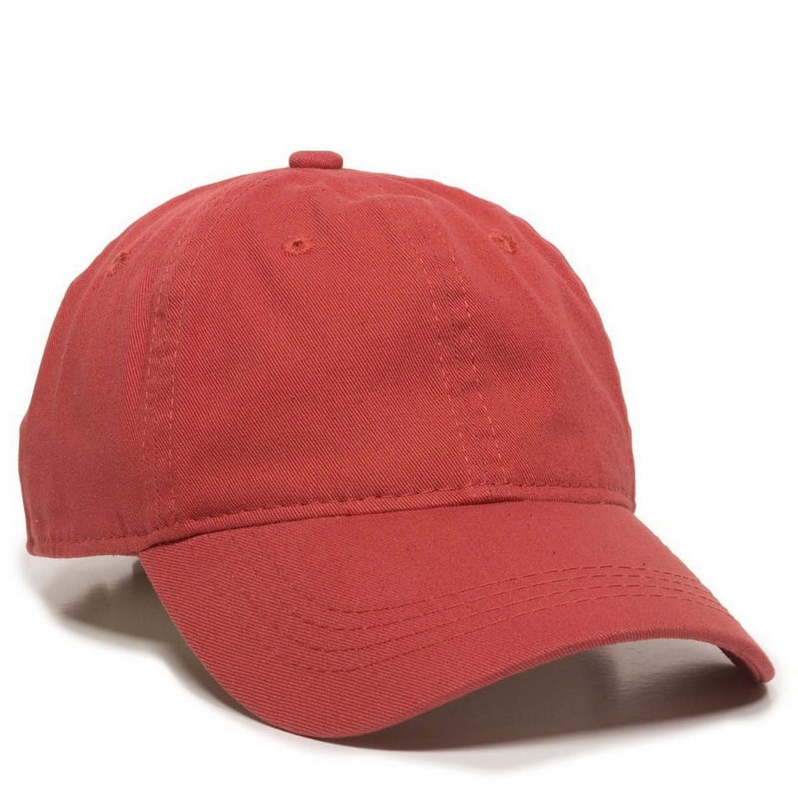 Outdoor Cap GWT-111 Unstructured Garment Washed Twill-Nantucket Red ...