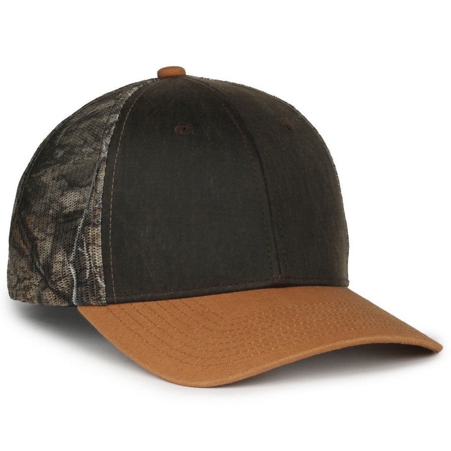 Outdoor Cap HPC-615M Mesh Back Camo-Brown/Mossy Oak® Country DNA®/Brown ...