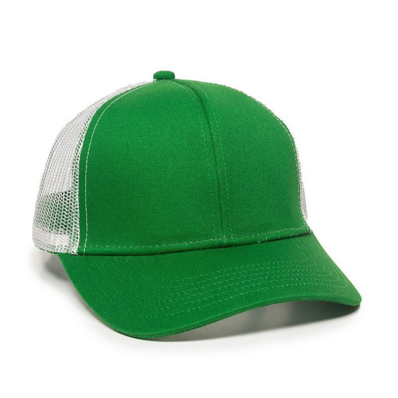 Outdoor Cap MBW-600 Mesh Back-Kelly/White - Walmart.com