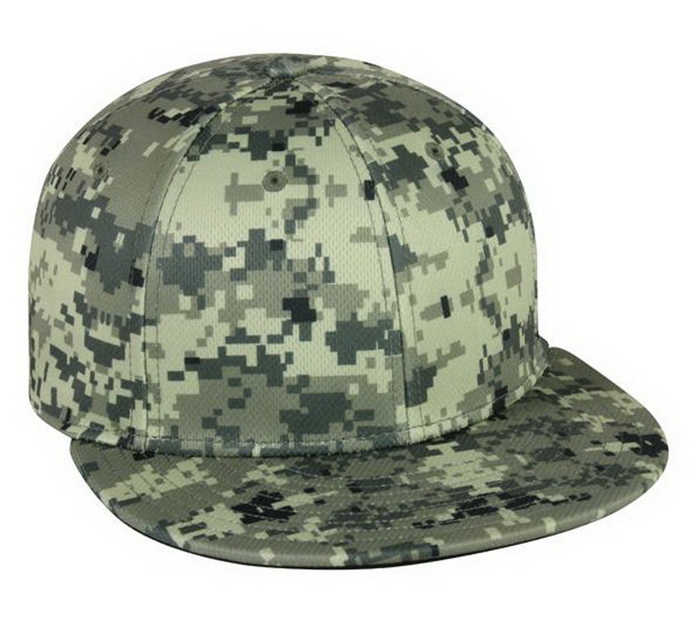 Outdoor Cap MWS1025D Team Digital Camo Flex Cap-Sand-XS/S - Walmart.com