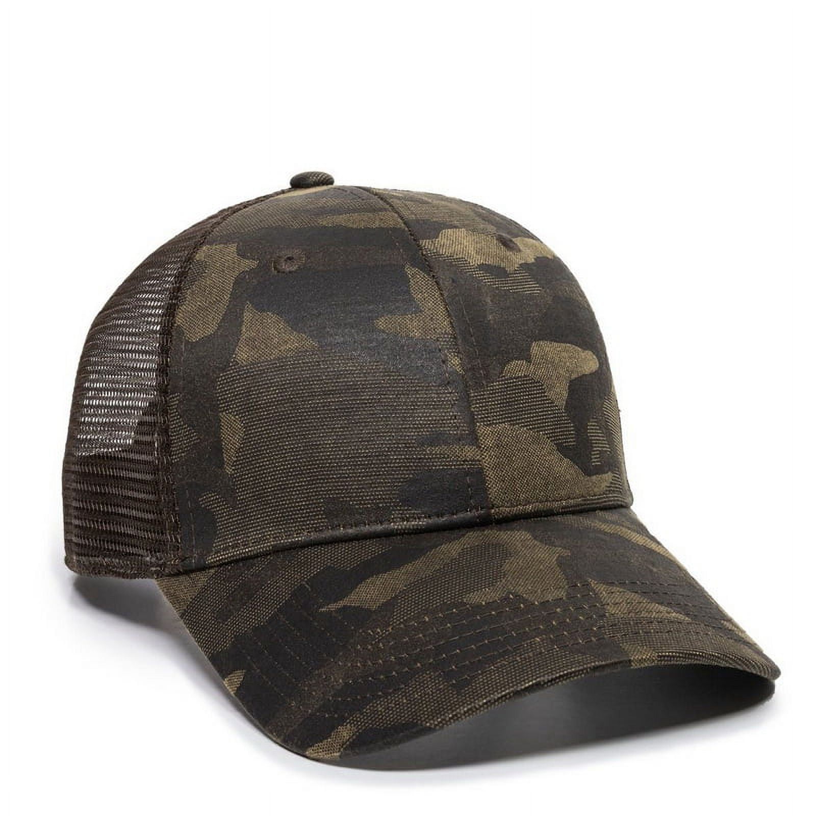 Outdoor Cap OC802 Mesh Back Panels-Light Brown/Brown - Walmart.com