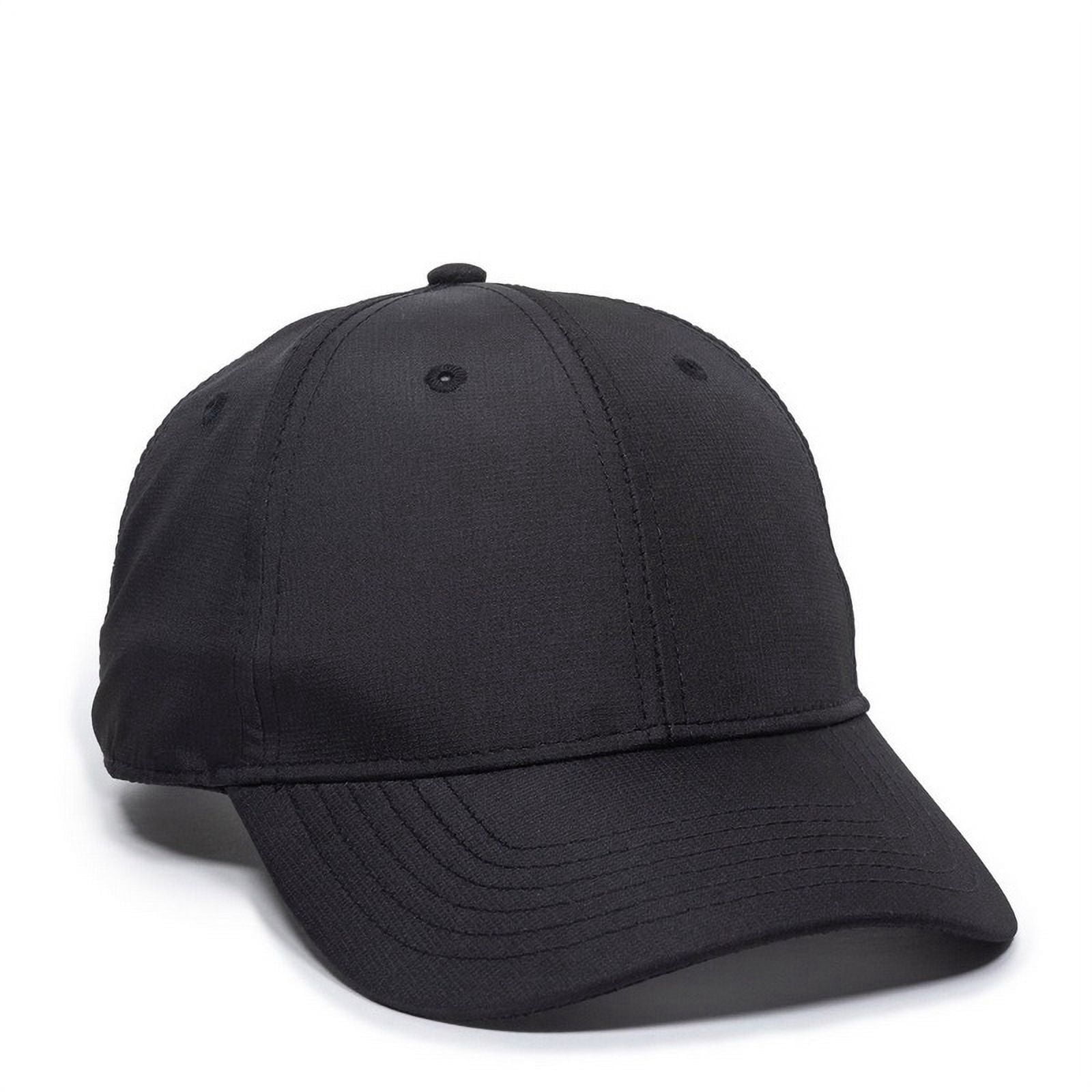 Outdoor Cap PN-100 Slightly Structured Wicking Cap-Black - Walmart.com