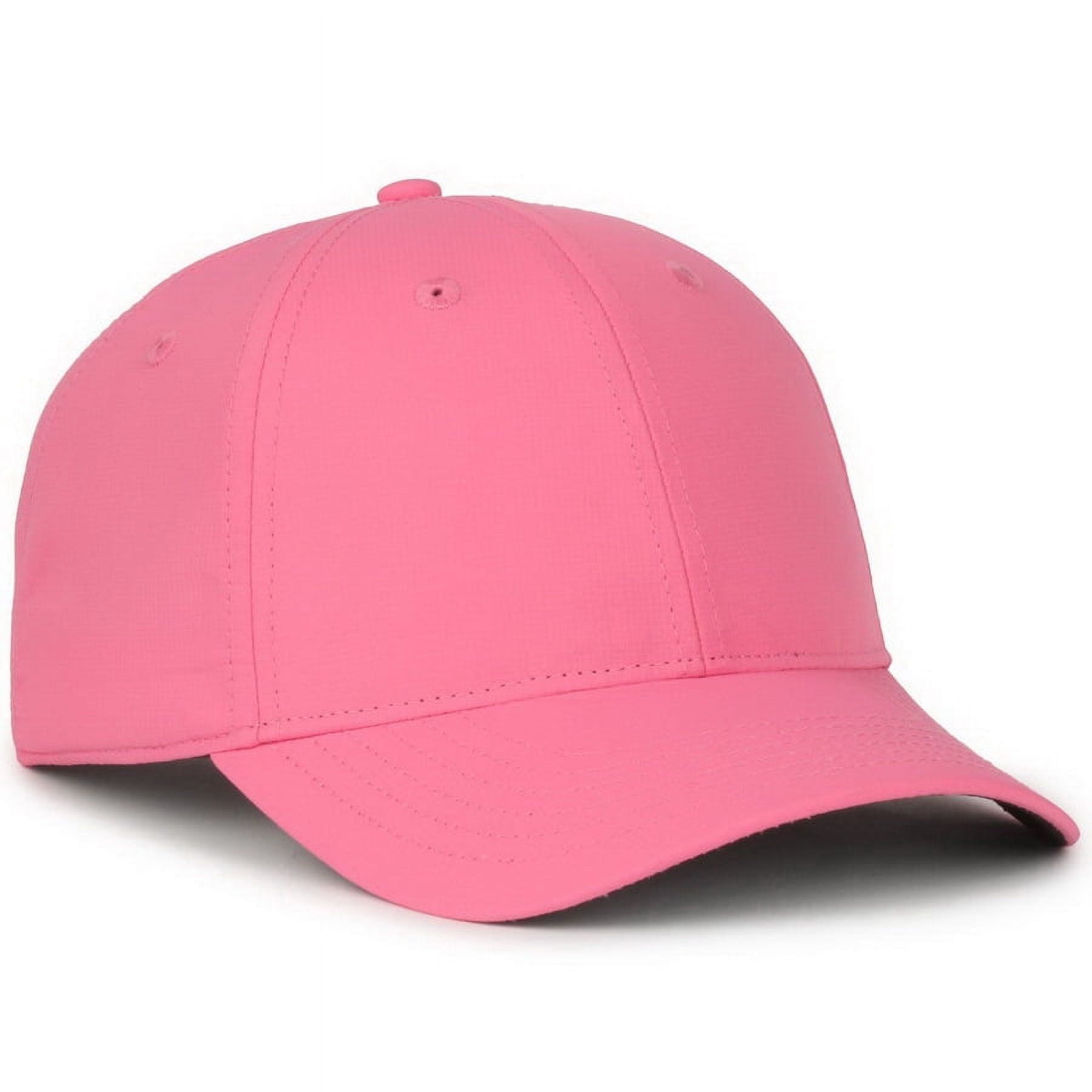 Outdoor Cap PN-100 Slightly Structured Wicking Cap-Bubble Gum Pink ...