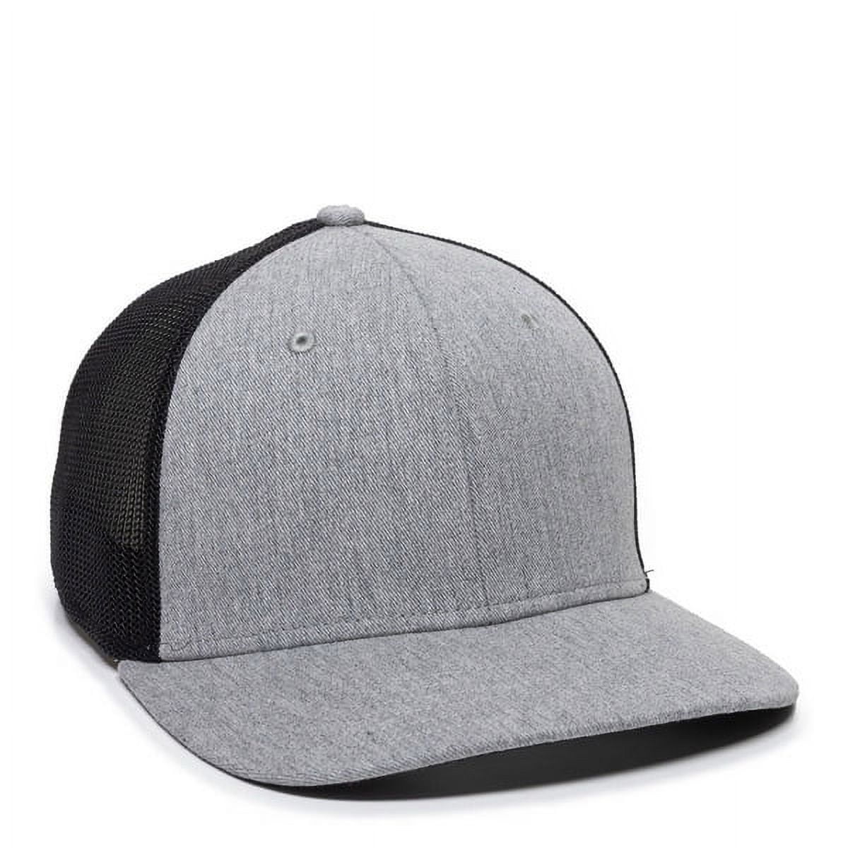 Outdoor Cap RGR-360M Plastic Sna-Heathered Gray/Black - Walmart.com