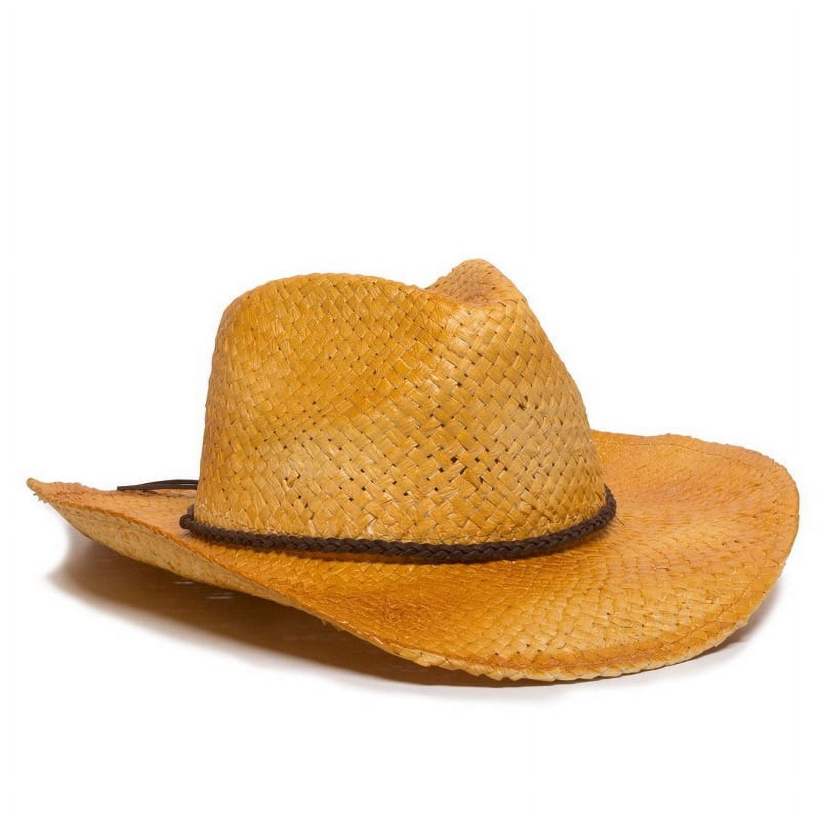 Outdoor Cap STW-200L Straw Hat-Natural - Walmart.com