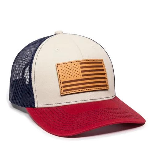Outdoor Cap USA Stone / Navy / Cardinal - Walmart.com